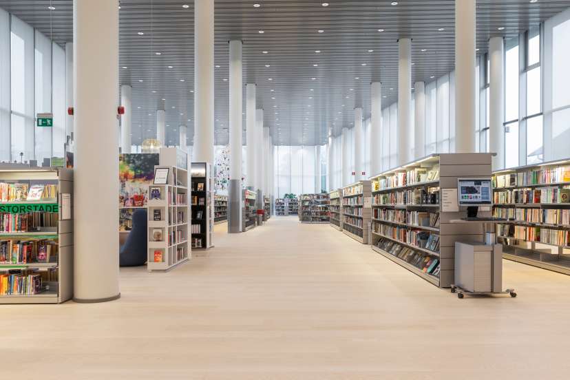 Halmstad Library becomes a natural haven- Bjelin
